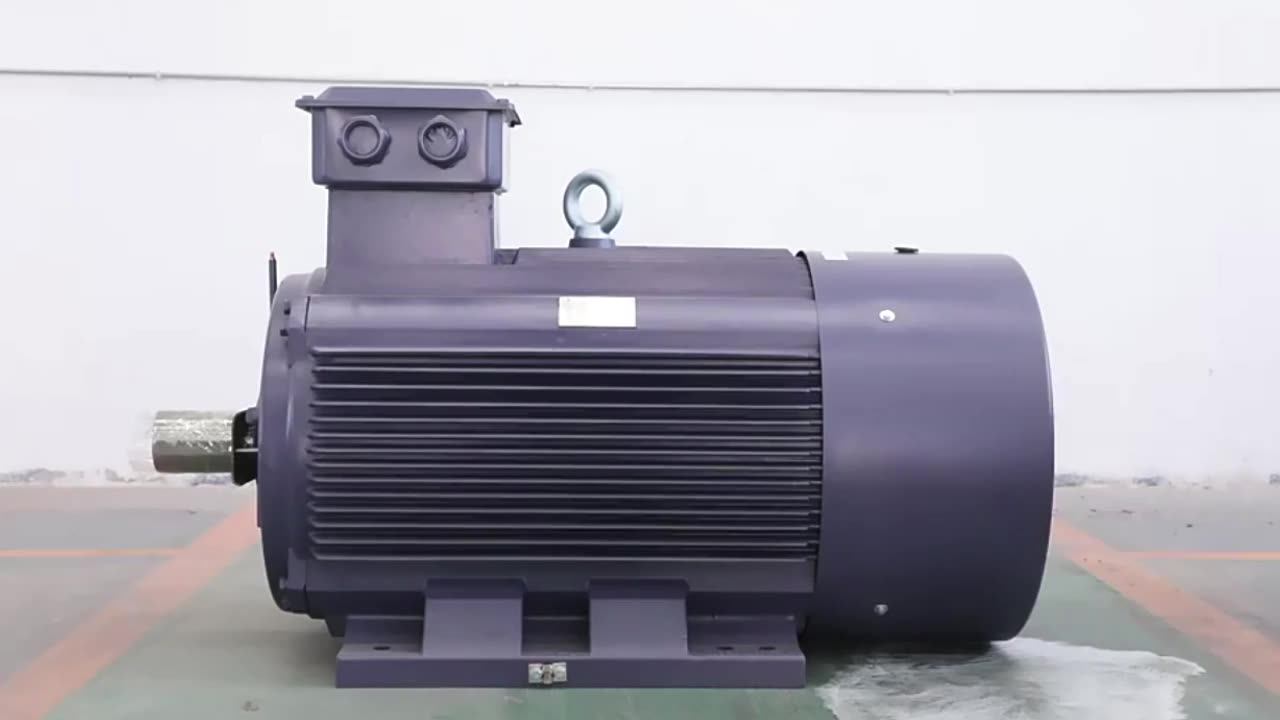 Ie3 Industrial Cast Iron Single Phase Ac Asynchronous Motor Winding Ac ...