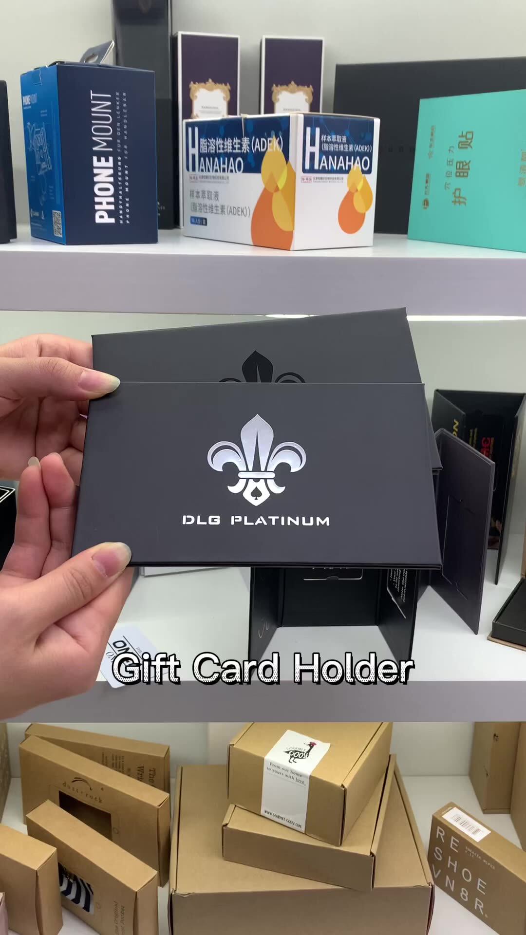 Luxury Gift Card Box Nfc Vip Business Card Gift Box Personalized Design ...