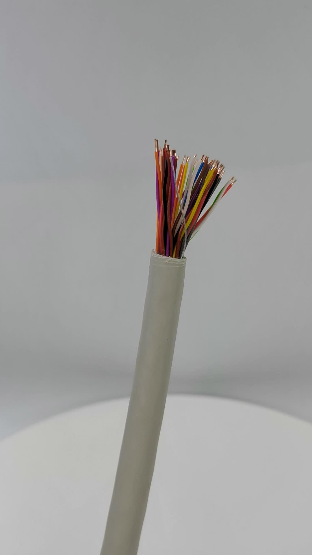 Indoor 10/16/25/50/100/200 Pairs Utp /cat3/cat5e Telephone Cable/multi ...