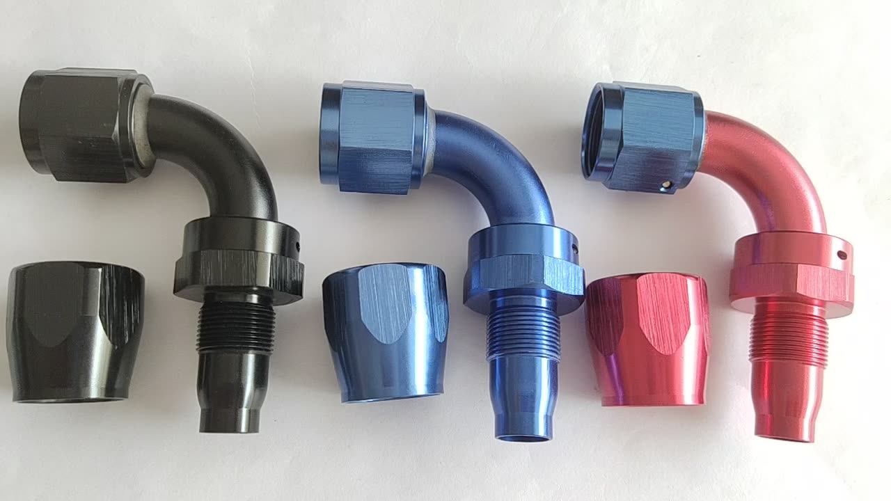 An10 10an -10 An Straight 45 90 120 150 180 Deg Degree Reusable Swivel ...