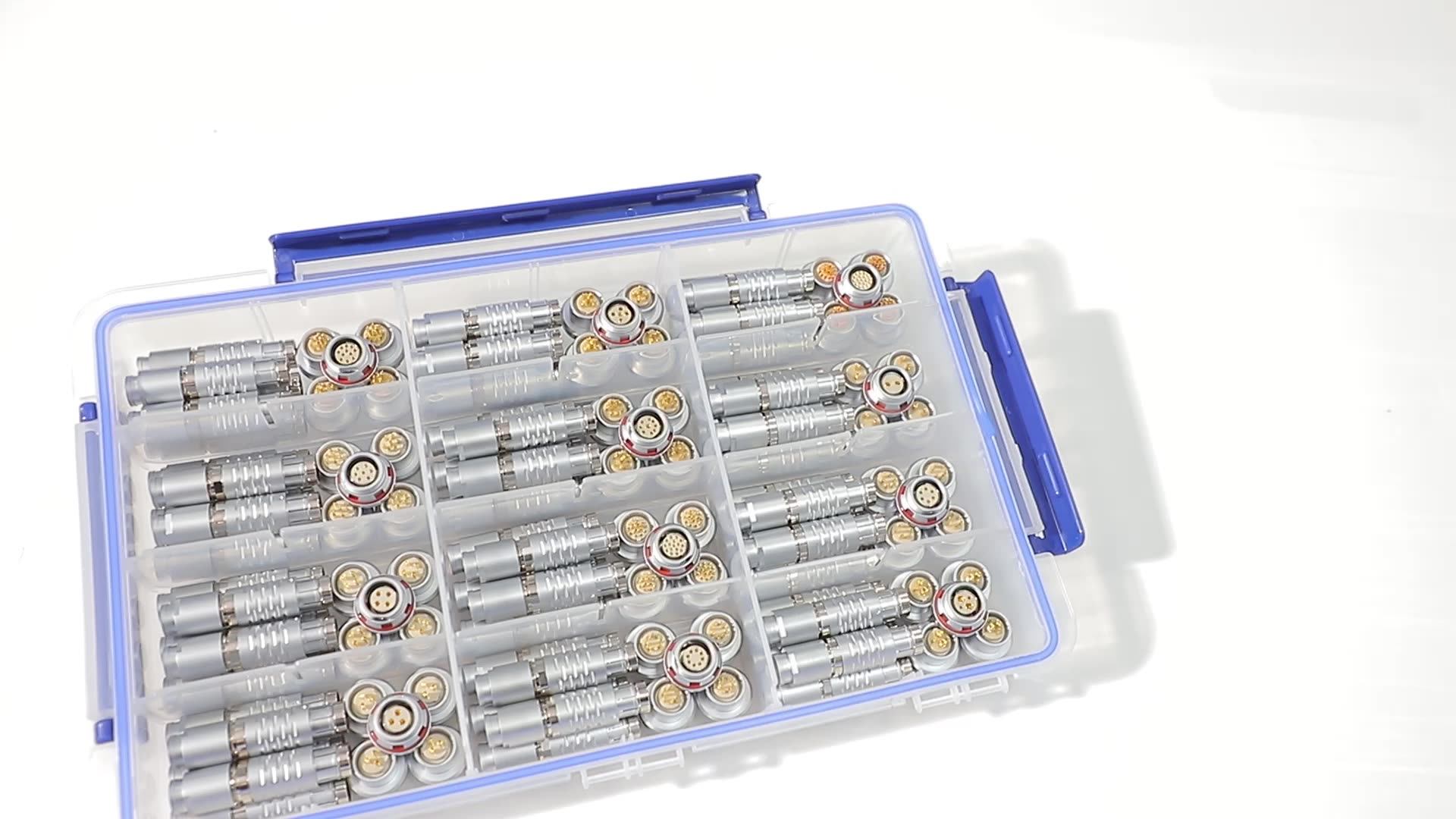 Coaxial Triaxial Push Pull Connector K Series Male 4pin Connector ...