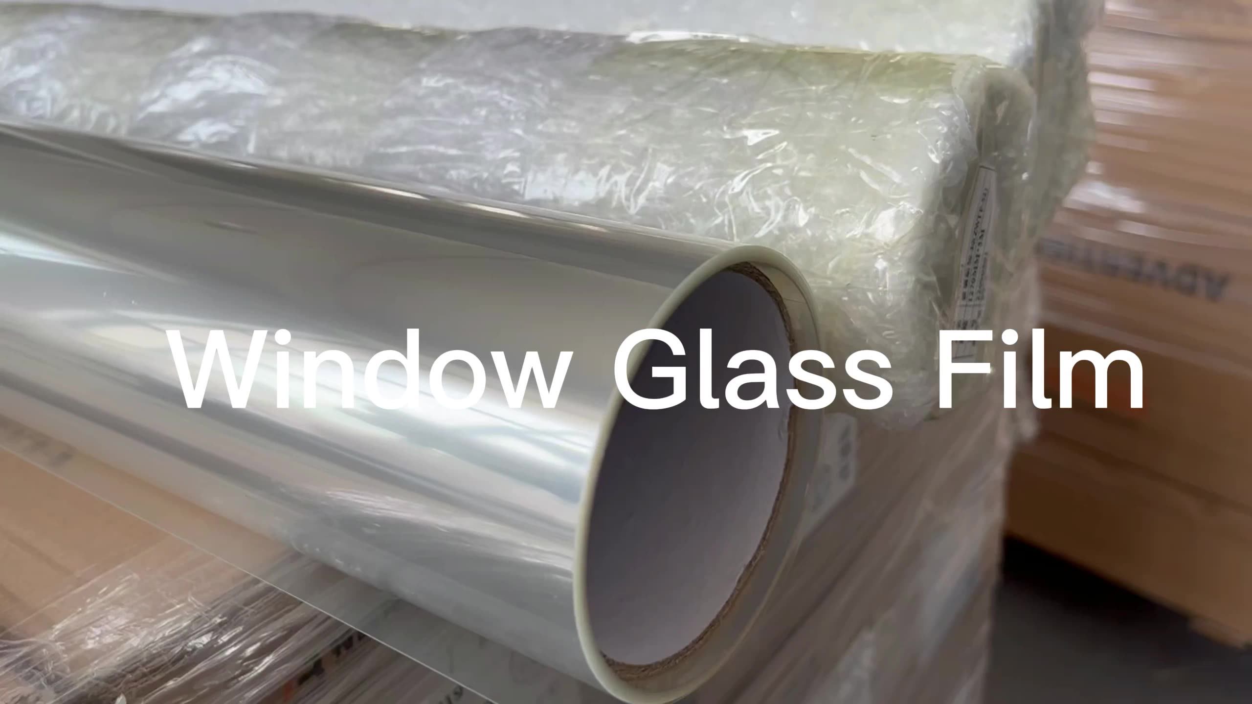 Clear Window Security Film Anti Shatter Safety Window Glass Protection ...