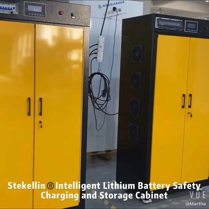 Stekellin Fire Proof Explosion Proof Lithium Battery Charging Cabinets ...