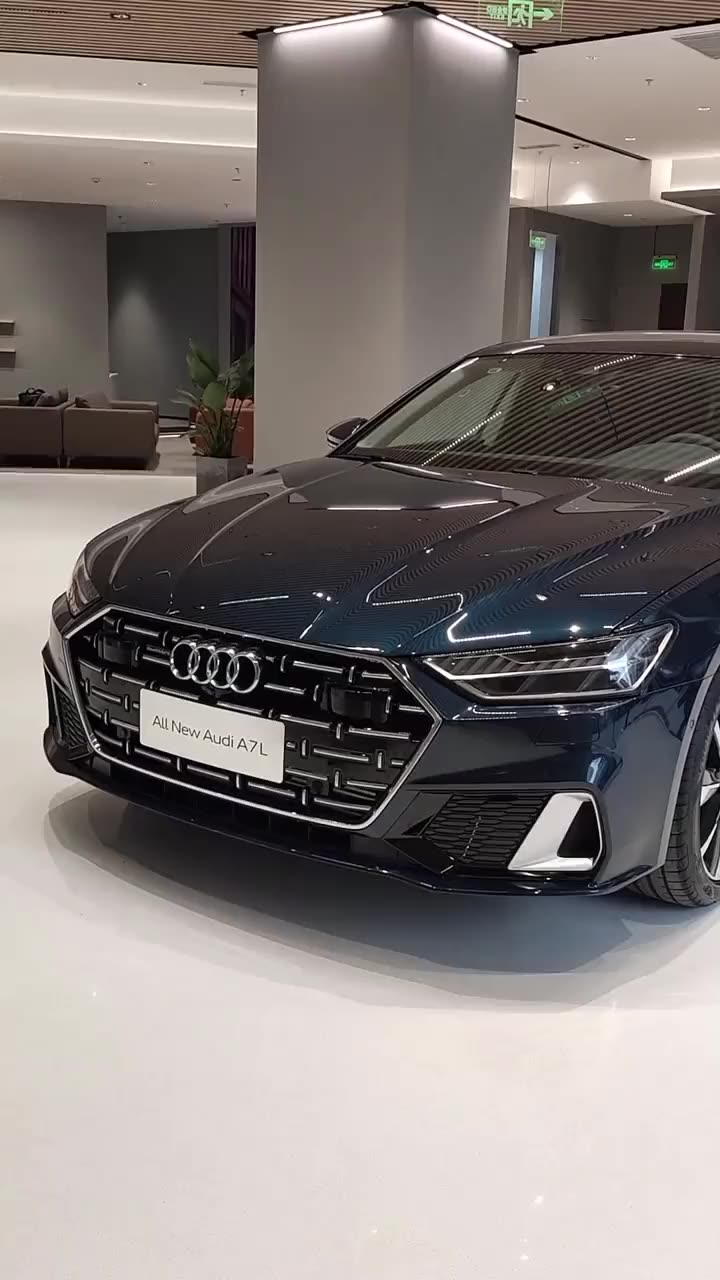 Audi A7 L A7l 2023 2022 Model 45 55 Tfsi Quattro S Line Black Shadow Warrior Dream Building ...