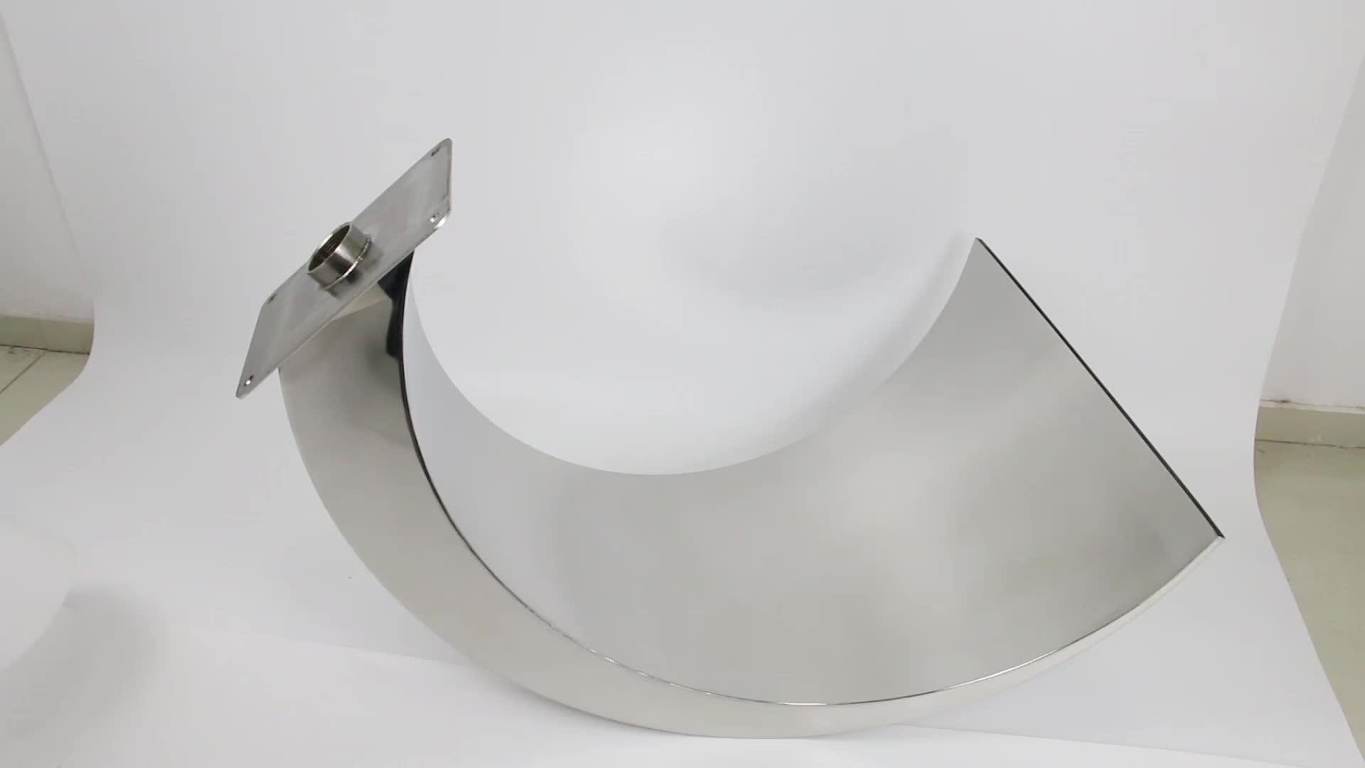 Custom Modern Swimming Pool Stainless Steel Water Garden Outdoor Wall ...