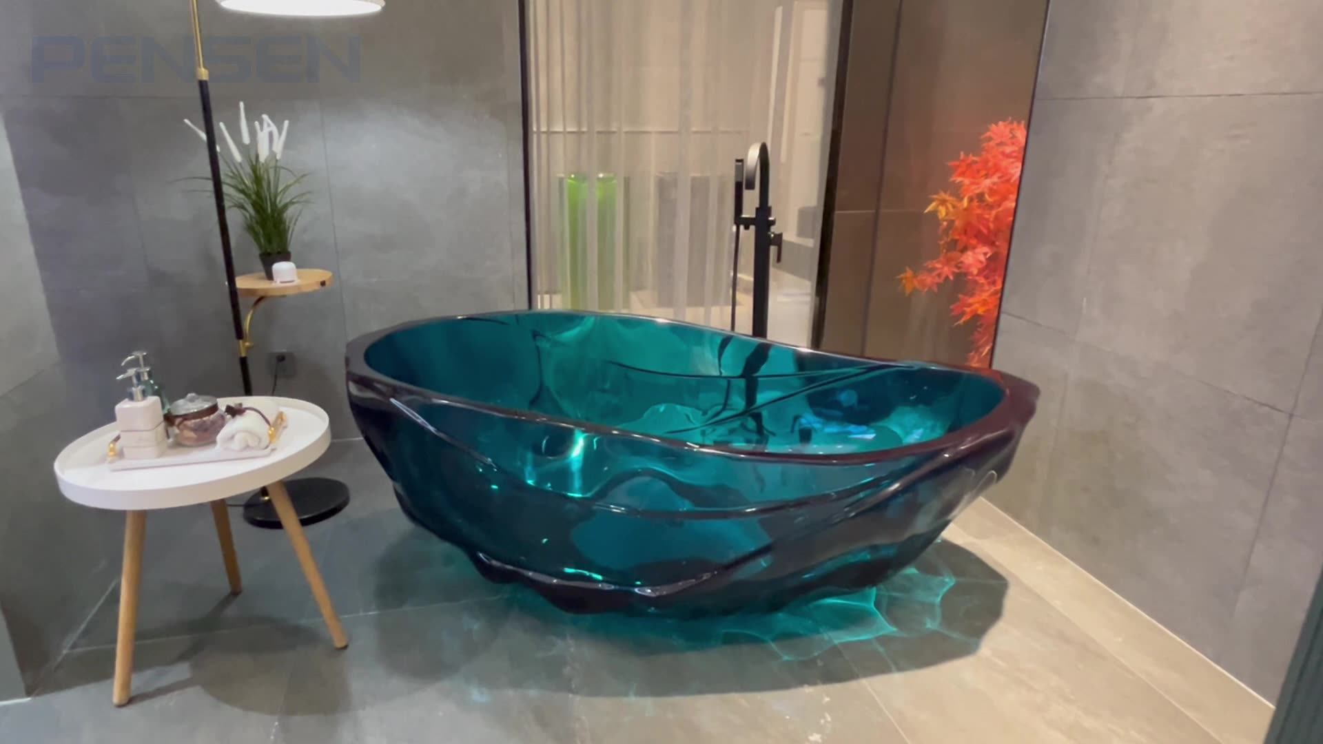 Pensen New Design Translucent Royal Blue Crystal Transparent Stone ...