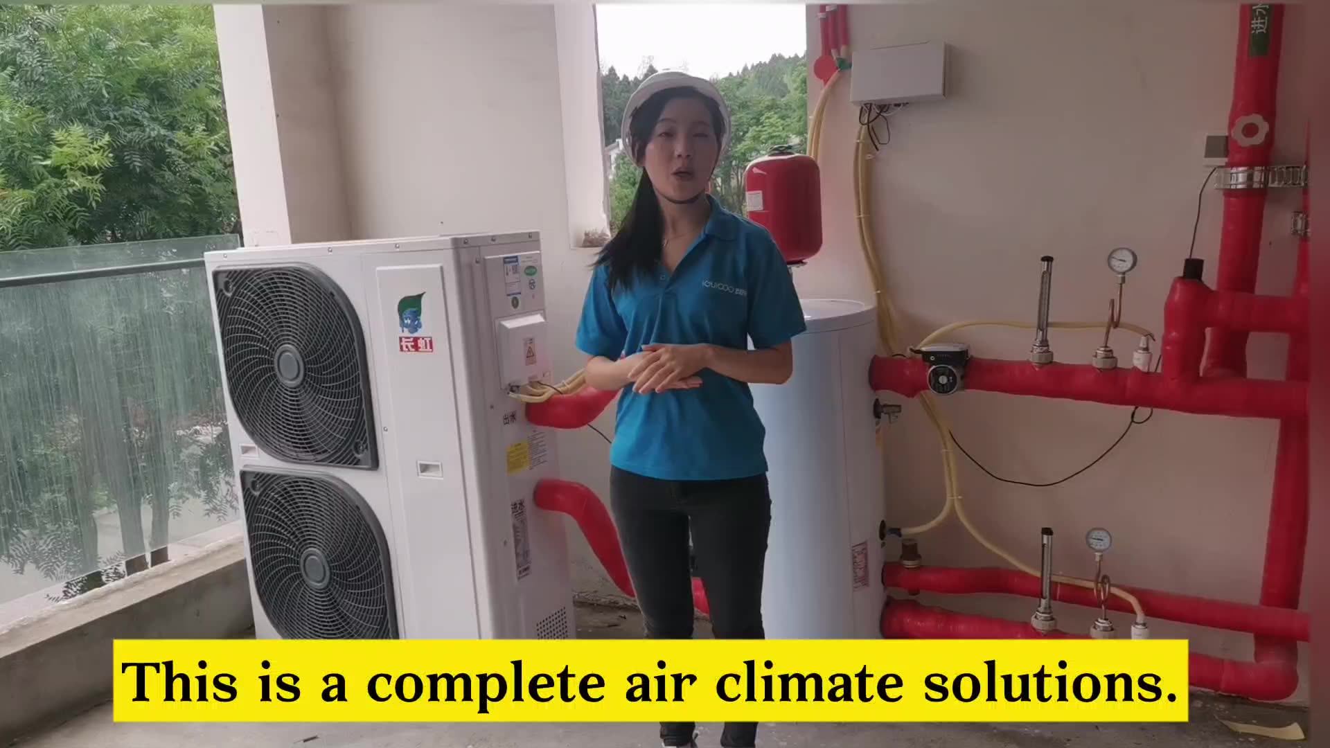 Water Coil Recuperator Heat Recovery Ventilation Wall Mounted Erv ...