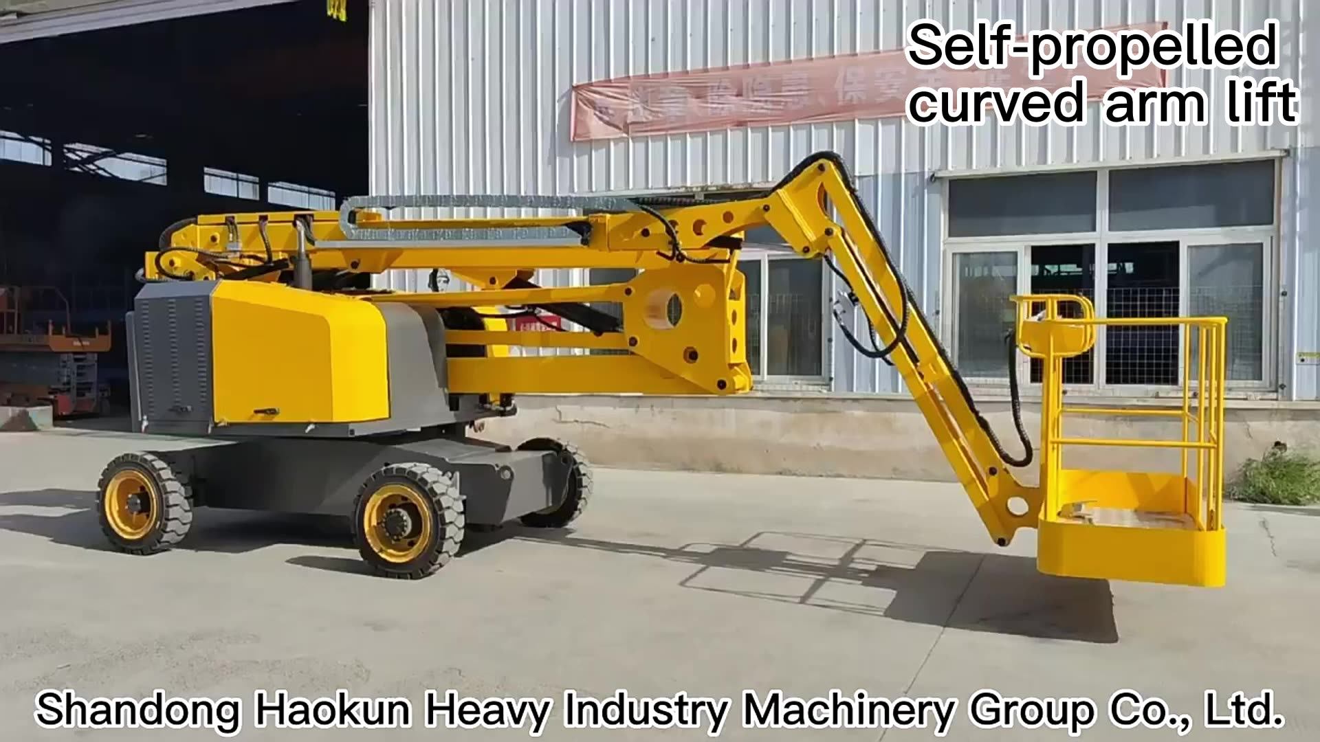 Fully Self-propelled Telescopic Boom Elevator,Diesel Electric High ...