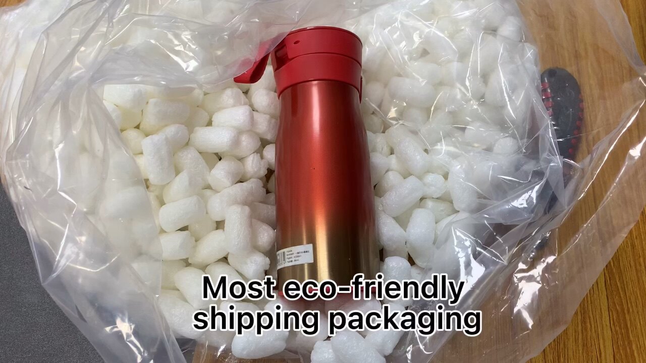 Eco-friendly Corn Starch Packing Peanuts Cosmetics Carton Loose Filled ...