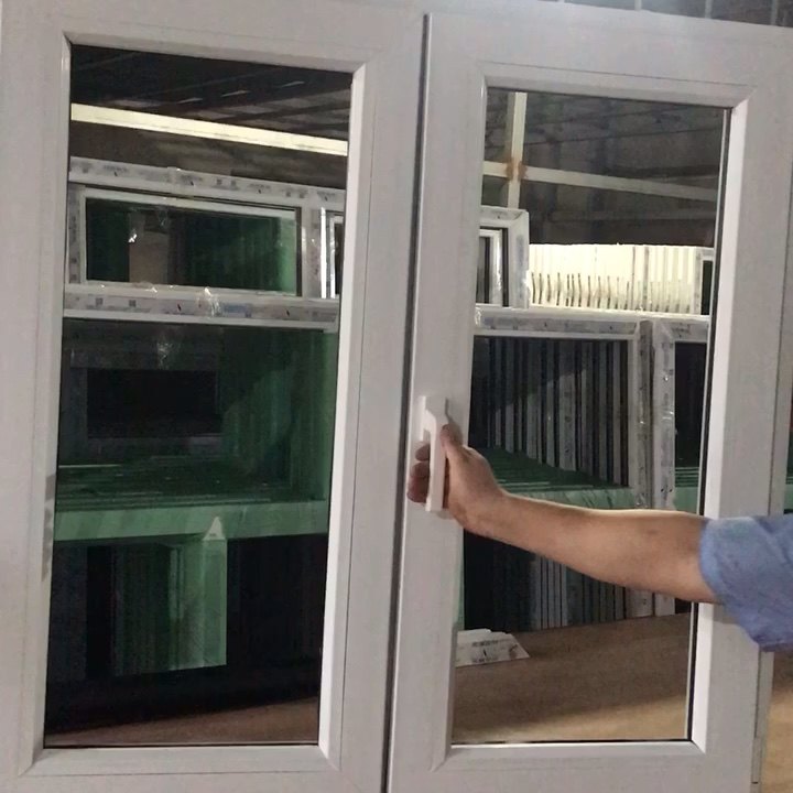 Energy Saving Upvc Tilt And Turn Window,Two Ways Open Pvc Windows And ...