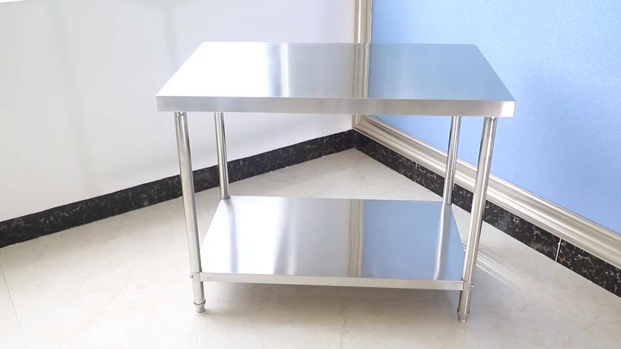 Commercial Restaurant Stainless Steel Table Kitchen Worktable - Buy ...
