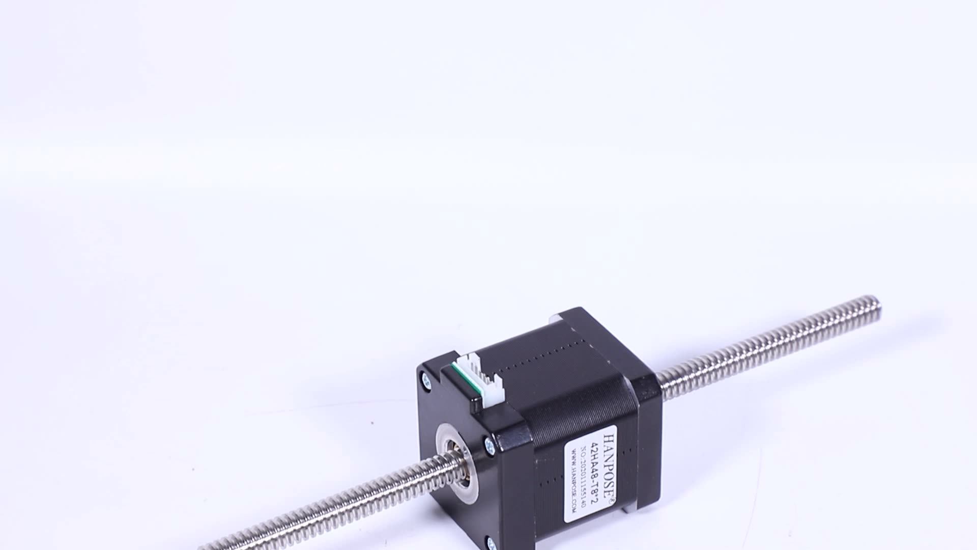 Nema17 Linear Screw Motor 1.5a 40n.cm 42ha40-t8*8 300mm Through And ...