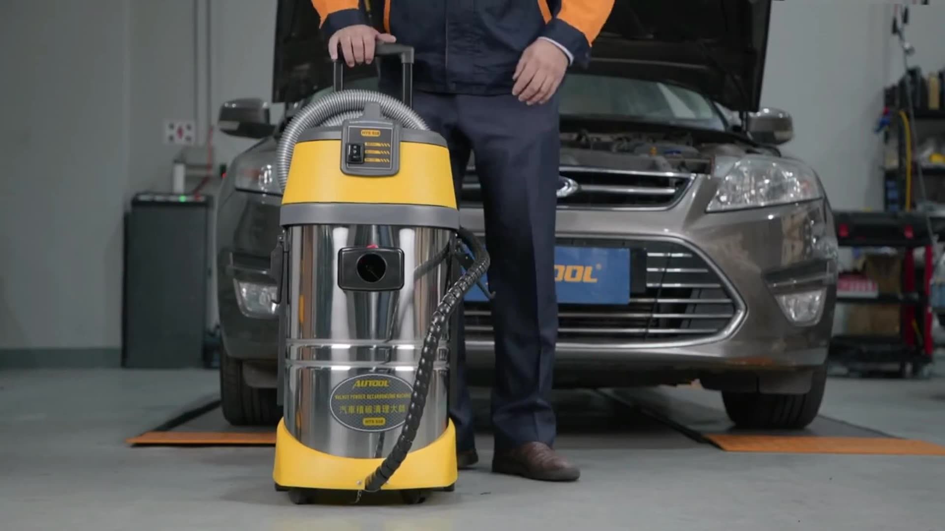 Autool Hts518 Auto Valve Catalytic System Walnut Blasting Sand Powder ...