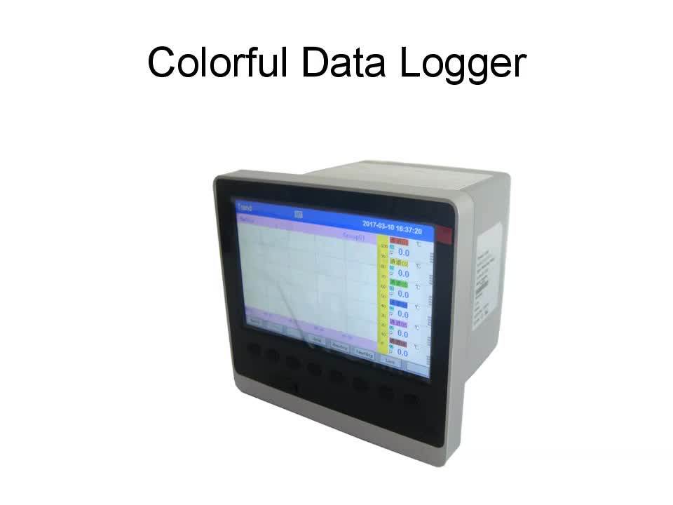 Lcd Data Logger Temperature And Pressure Chart Recorder - Buy Chart ...