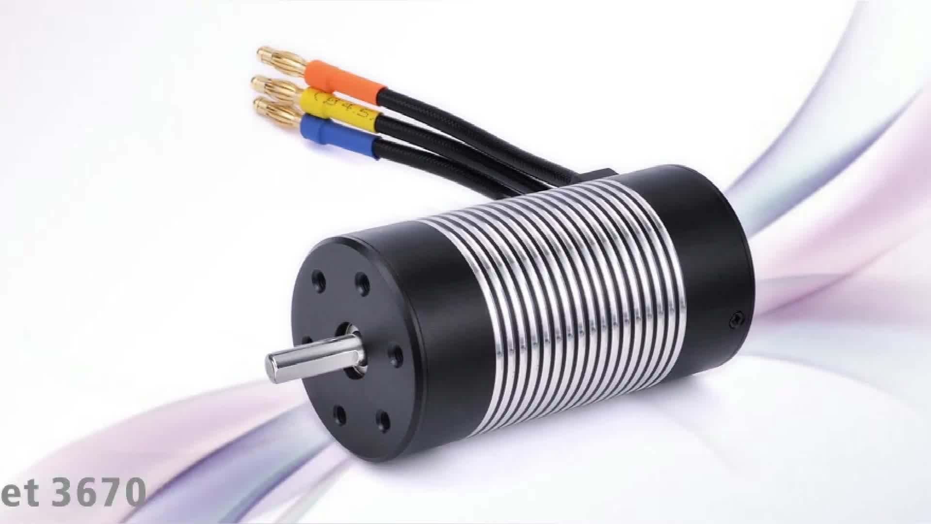 Newest Rocket Waterproof Electric Dc Motor 3670 2150kv Rc Brushless ...