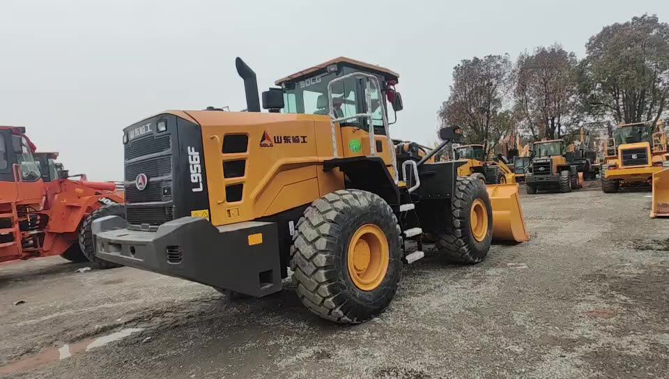 Sdlg L956f China Usd 5 Ton Wheel Loader Medium 4x4 Wd Telescopic Front ...
