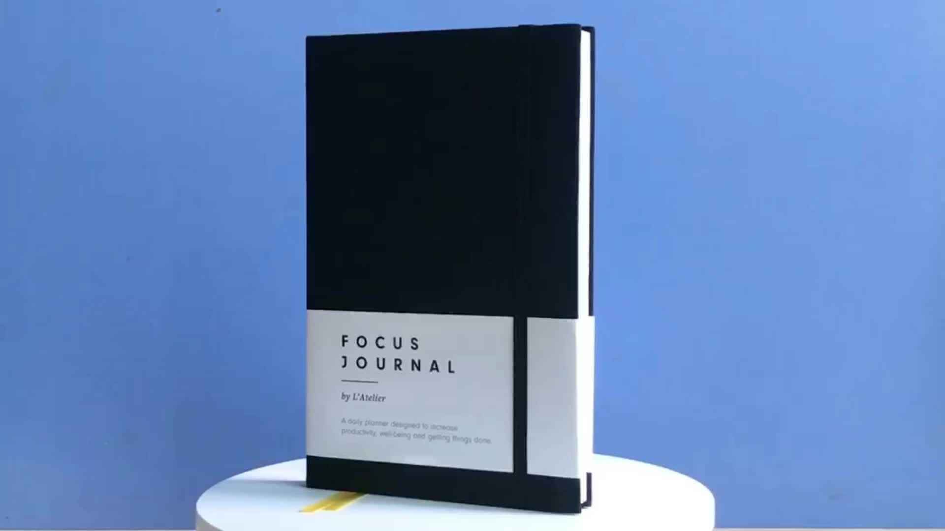 Custom Fabric Cover Hardcover Japan Paper Notebook Printing - Buy ...