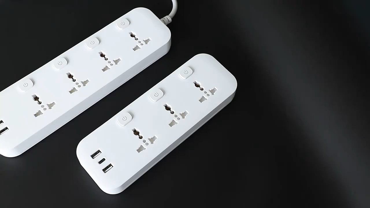13a 4-way Extension Power Socket With 3 Usb Charger Individually ...
