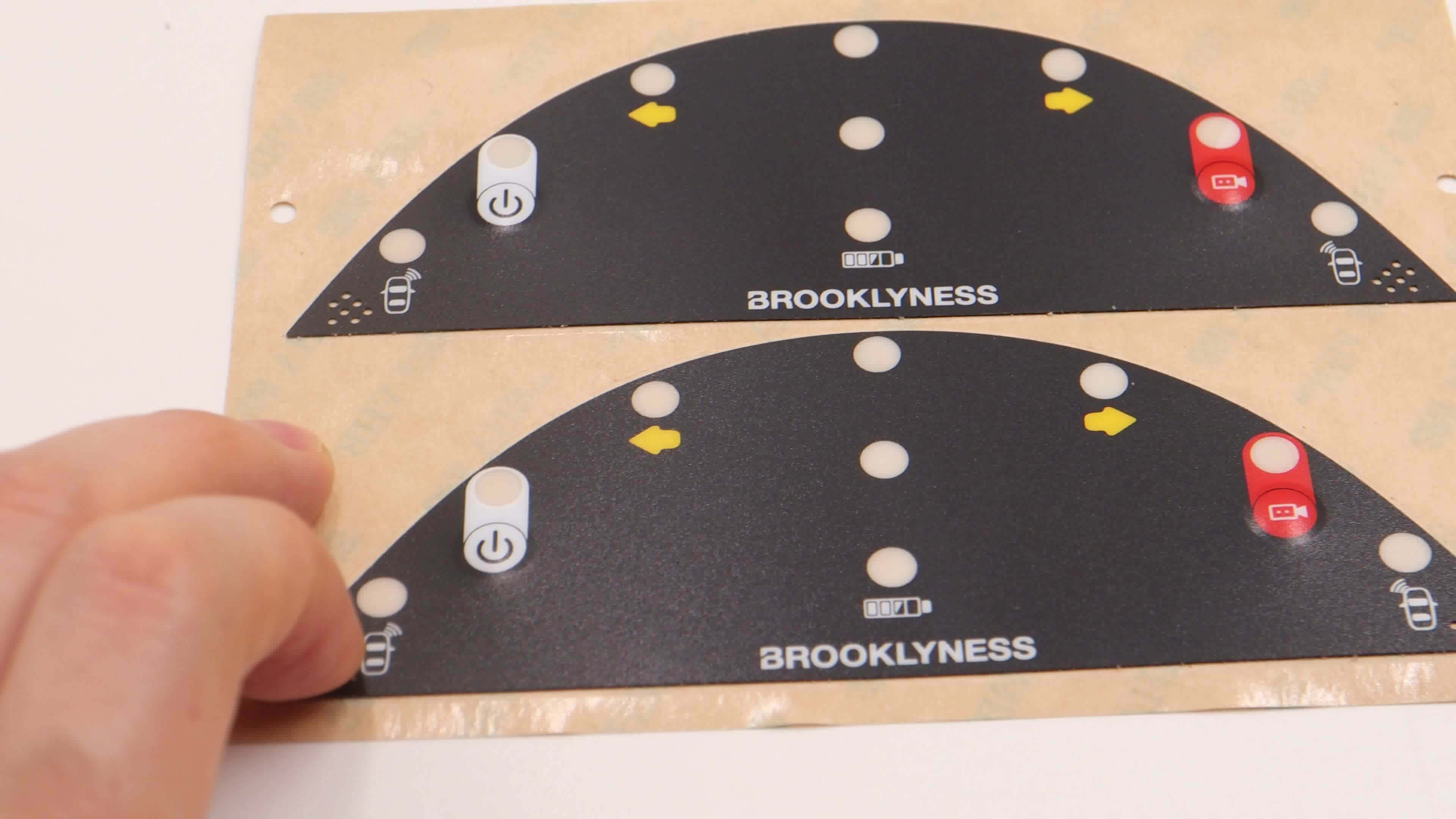 Custom Digital Printing Dead Front Graphics Overlay Lexan Front Panel ...