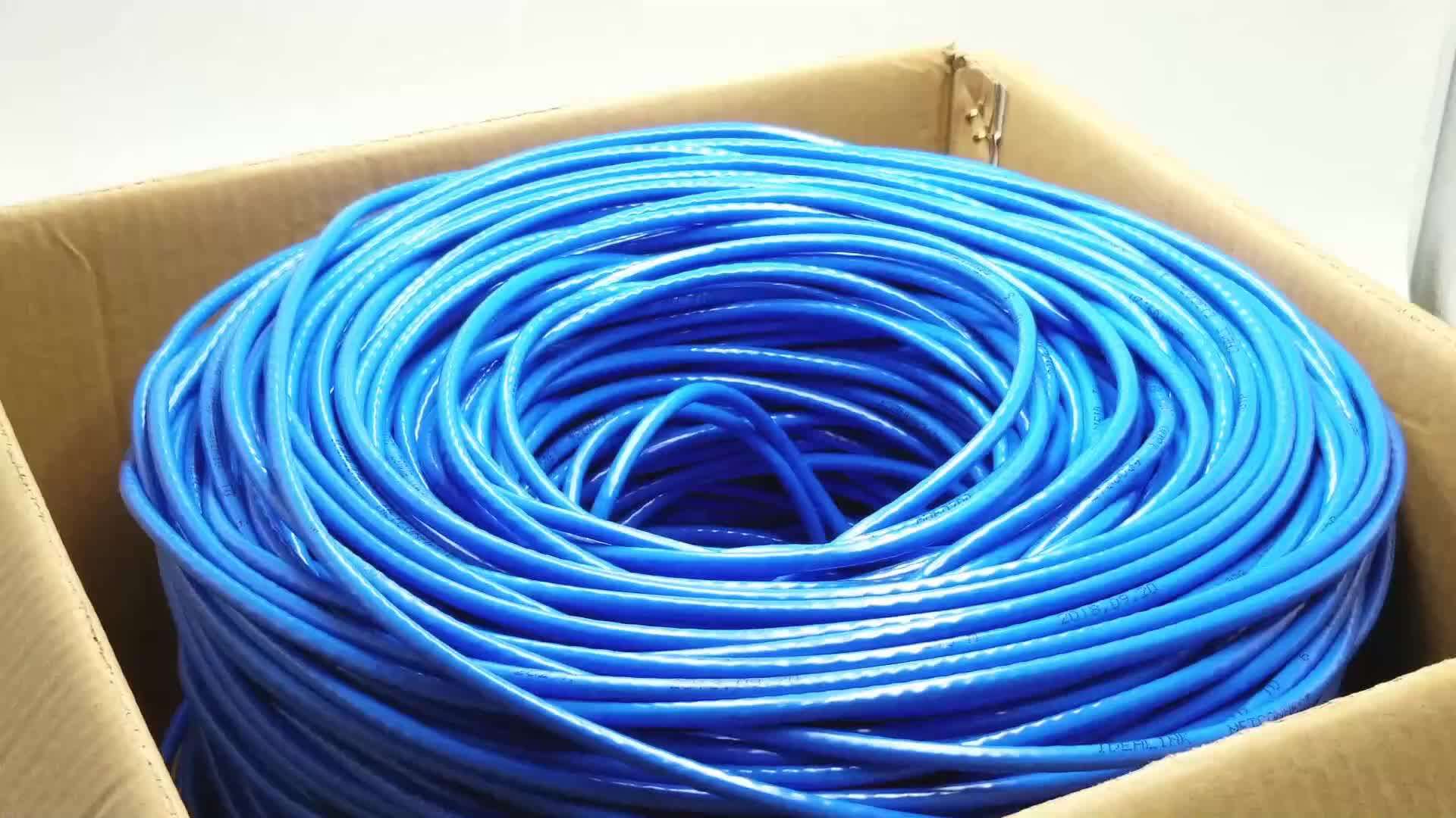 Factory Price Cat6 Cat6e Ethernet Cable 20 Ft 40 Ft Lan Cable With Rj45 ...