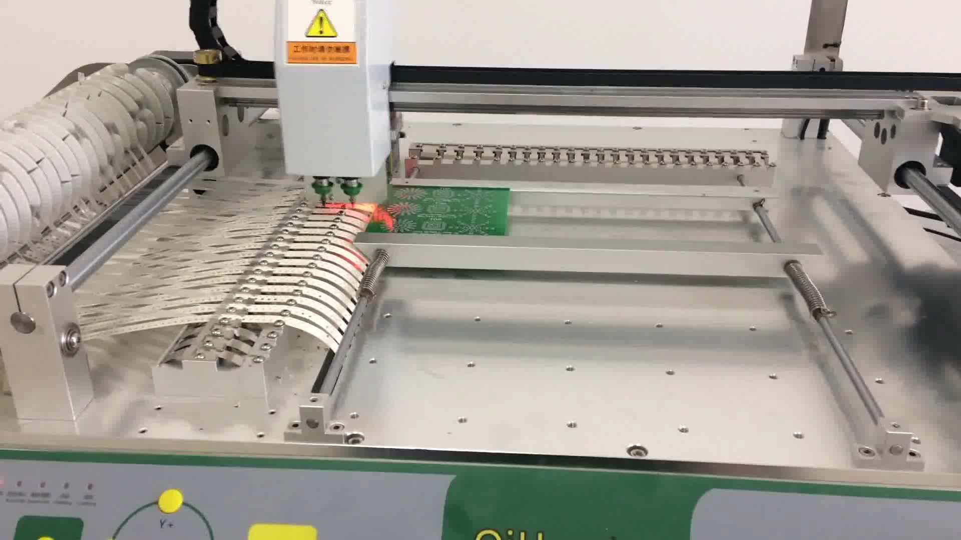 Qihe Tvm802 Dual Vision Built-in Computer Smt Desktop Pick And Place ...