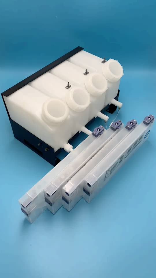Universal 4 Color Ciss/bulk Ink System For Roland Mutoh Vj 1604 Mimaki ...