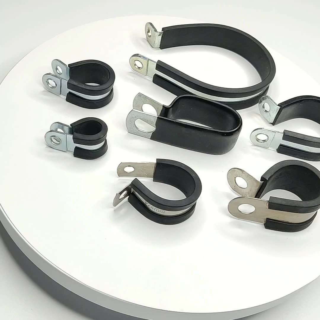 Factory Wholesale R Heavy Duty Fixing Pipe Clamp Epdm Rubber Coated ...