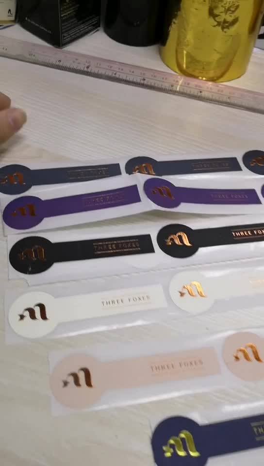 Custom Conqueror Paper Gold And Copper Foil Emboss Cmyk Print Wine ...