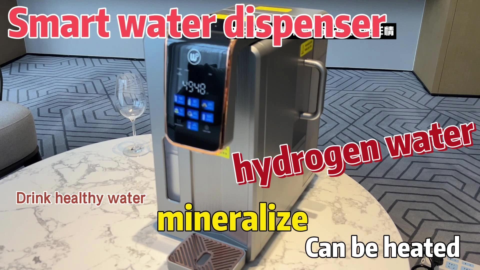 Luxury Portable Countertop Hydrogen Water Machine Electric Filter H2 ...