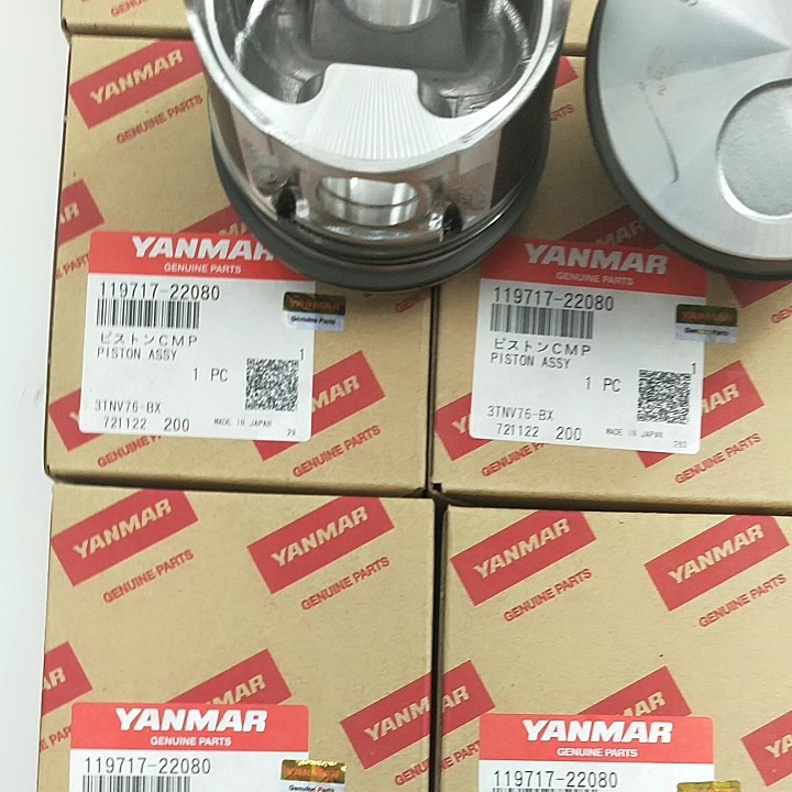 Yanmar Genuine Parts 4tnv88 4d88e Engine Piston 129005-22080 For Yanmar ...