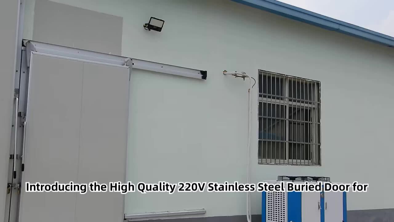 High Quality 220v Stainless Steel Buried Door For Cold Room 120mm ...