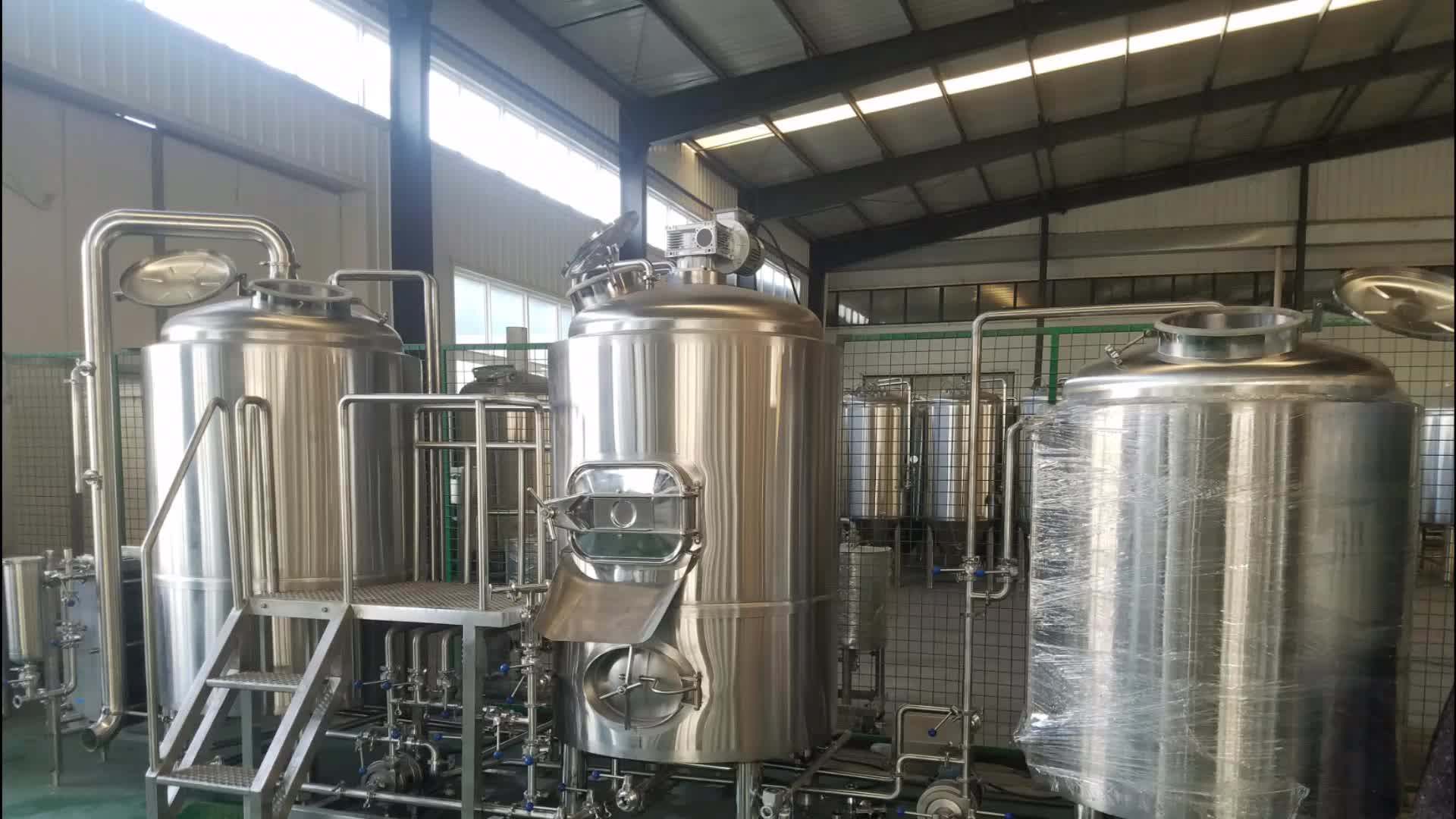 500l 1000l 1500l 2000l Beer Manufacturing Plant For Cask Beer - Buy ...