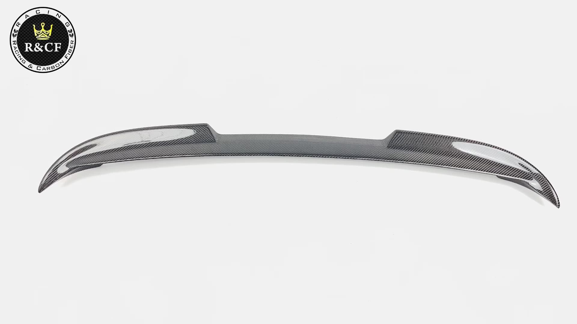 2022 Wrx S4 Rear Spoiler Oem Style Carbon Fiber Duckbill Trunk Rear ...