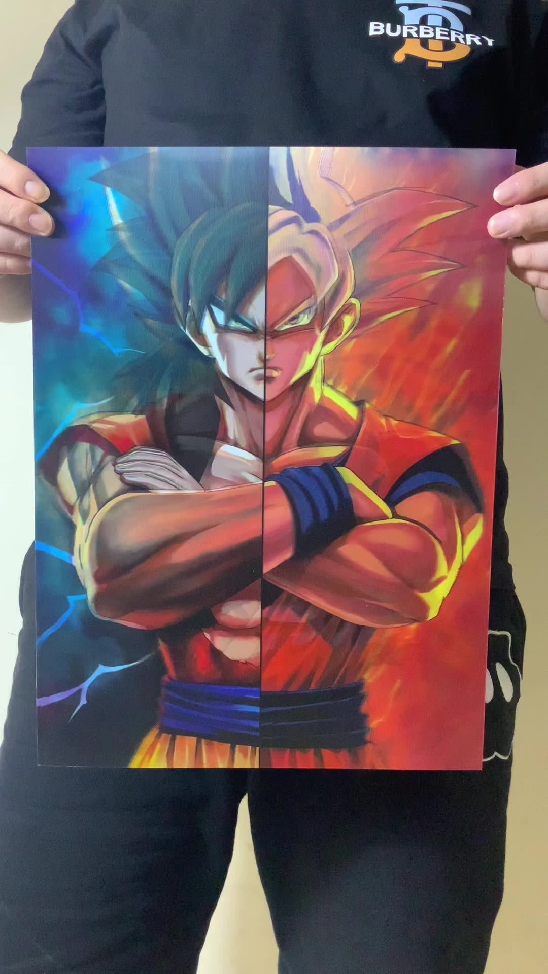 Lenticular Anime Custom 3d Anime Poster For Wall Decors 30*40 Cm ...