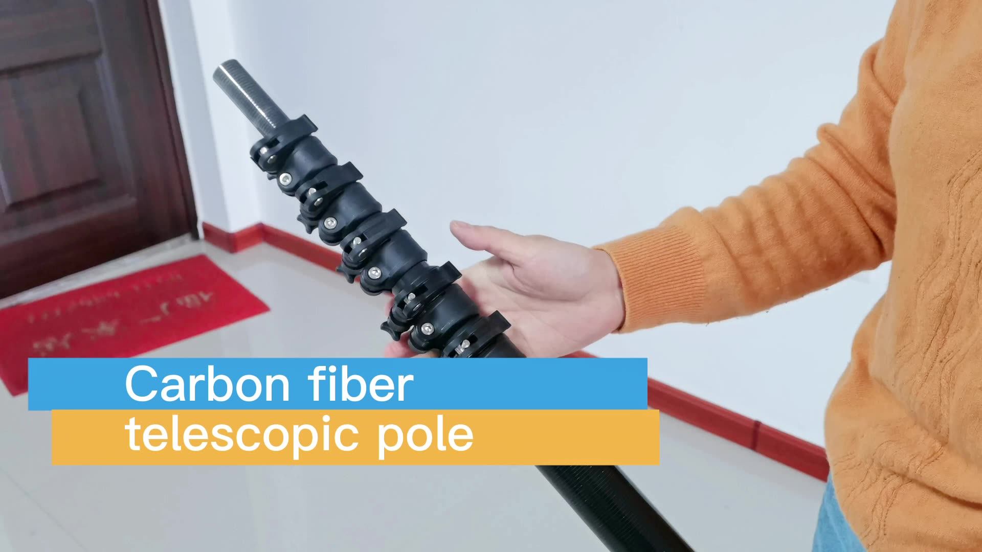 Good Quality Nylon Flip Clamps For Extension Pole Telescopic Tube Lock ...