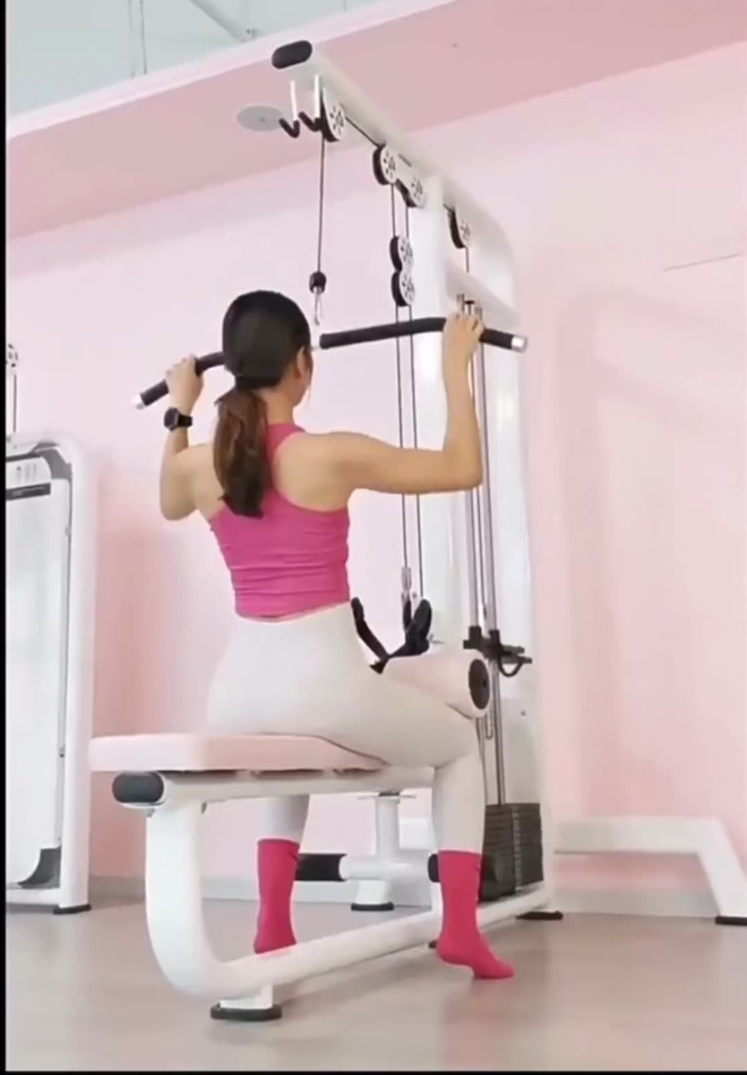 Pin Loaded Low Row Pulldown Crossover Lat Pull-down Machine - Buy Lat ...