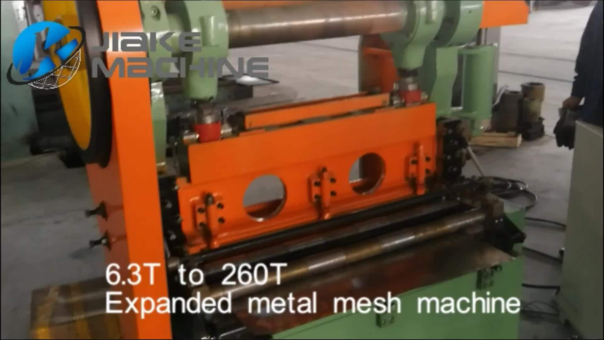 Automatic 6.3t To 260t Expanded Metal Machine - Buy Expanded Metal ...