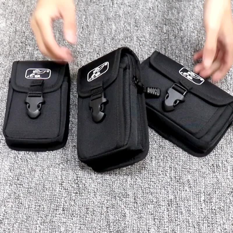 Outdoor Pouch Belt Waist Bag Hot Sale Multi-function Phone Case Pocket Oxford Mobile Phone Bags ...