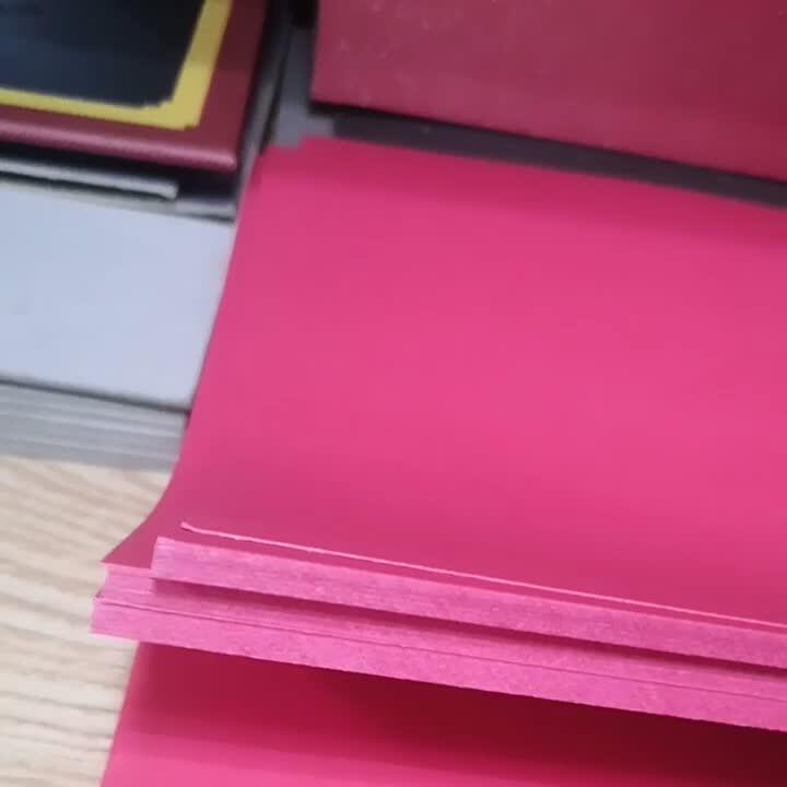 250gsm 300gsm 350gsm Red Cardboard Sheet Color Paper Board - Buy Color ...