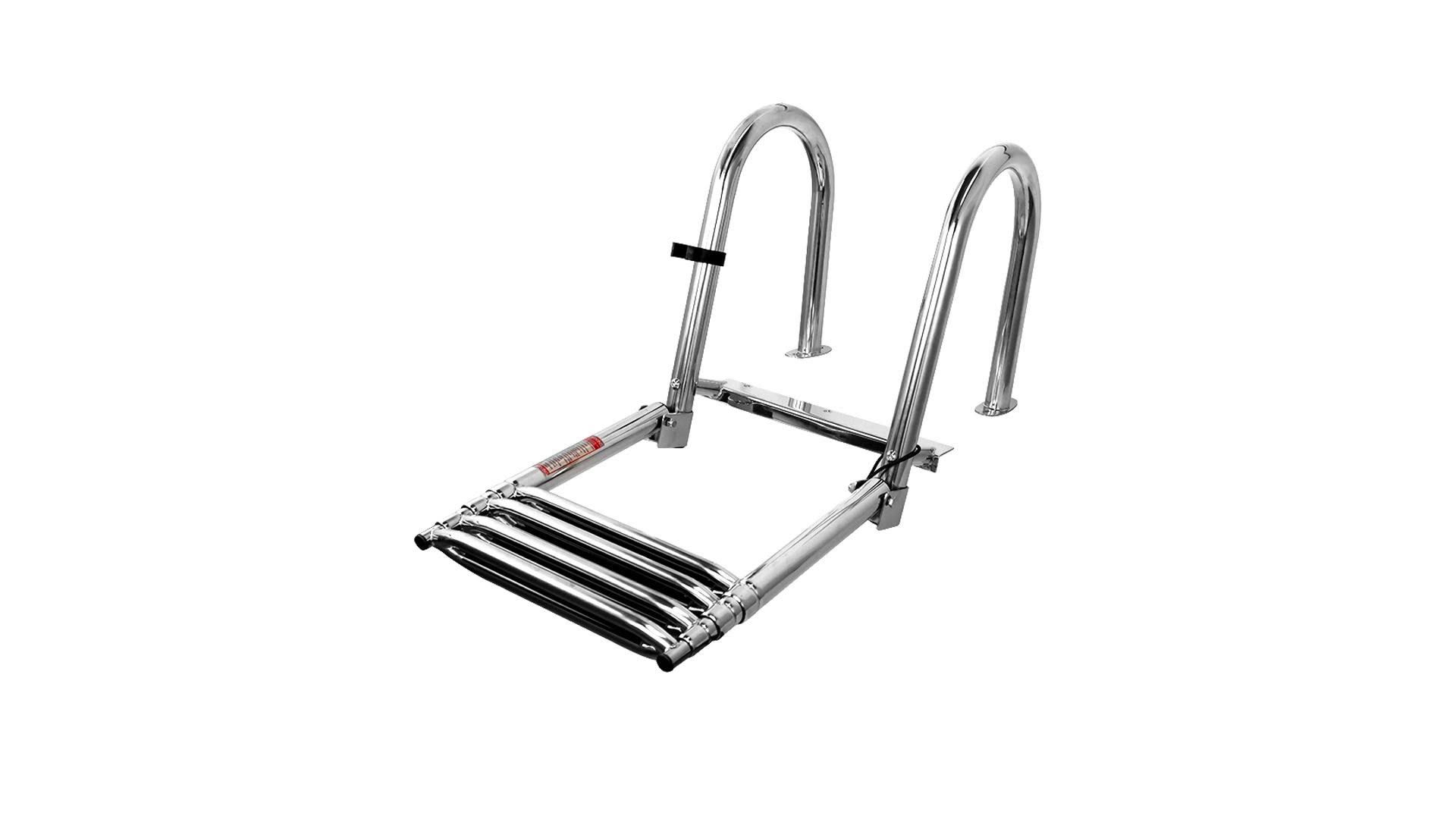 Outboard Swim Platform Folding Boat Ladder Marine Stainless Steel Oem ...