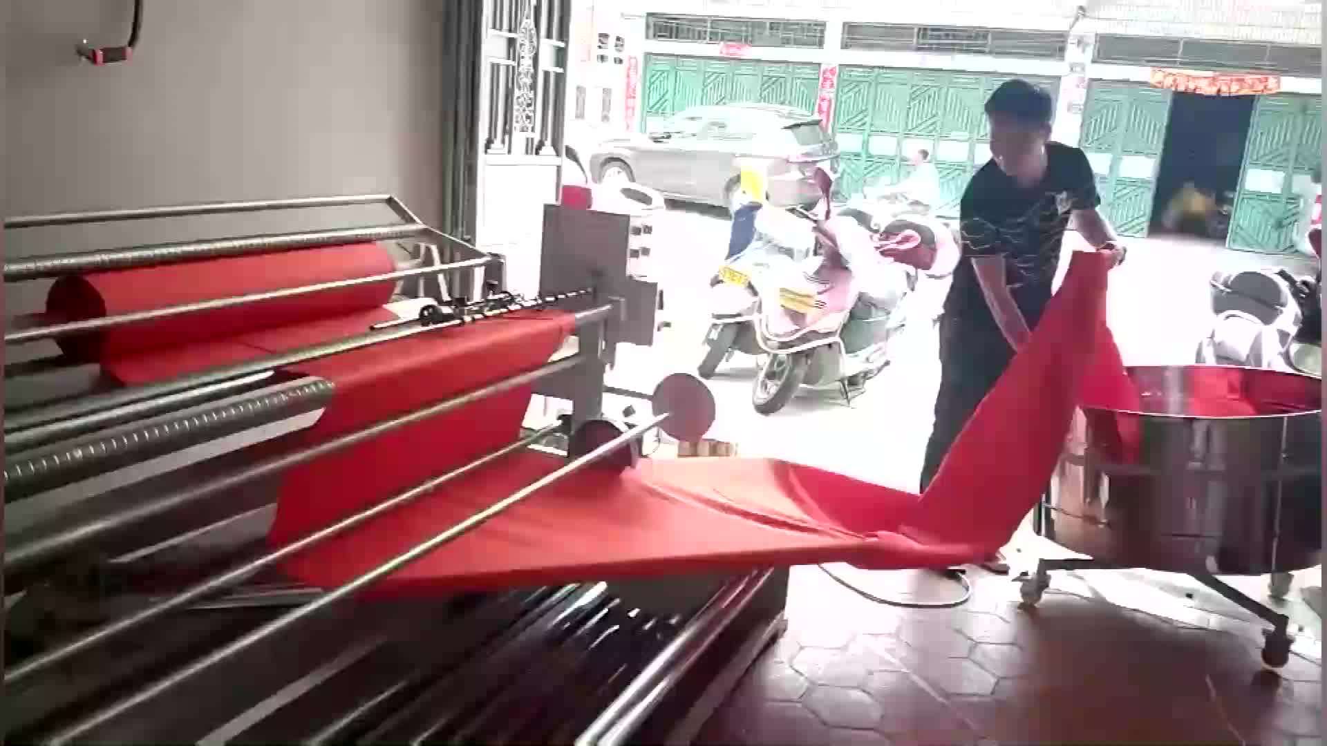 Cj-170bd Automatic Edges Align Bias Cutting Fabric Winding Rolling ...