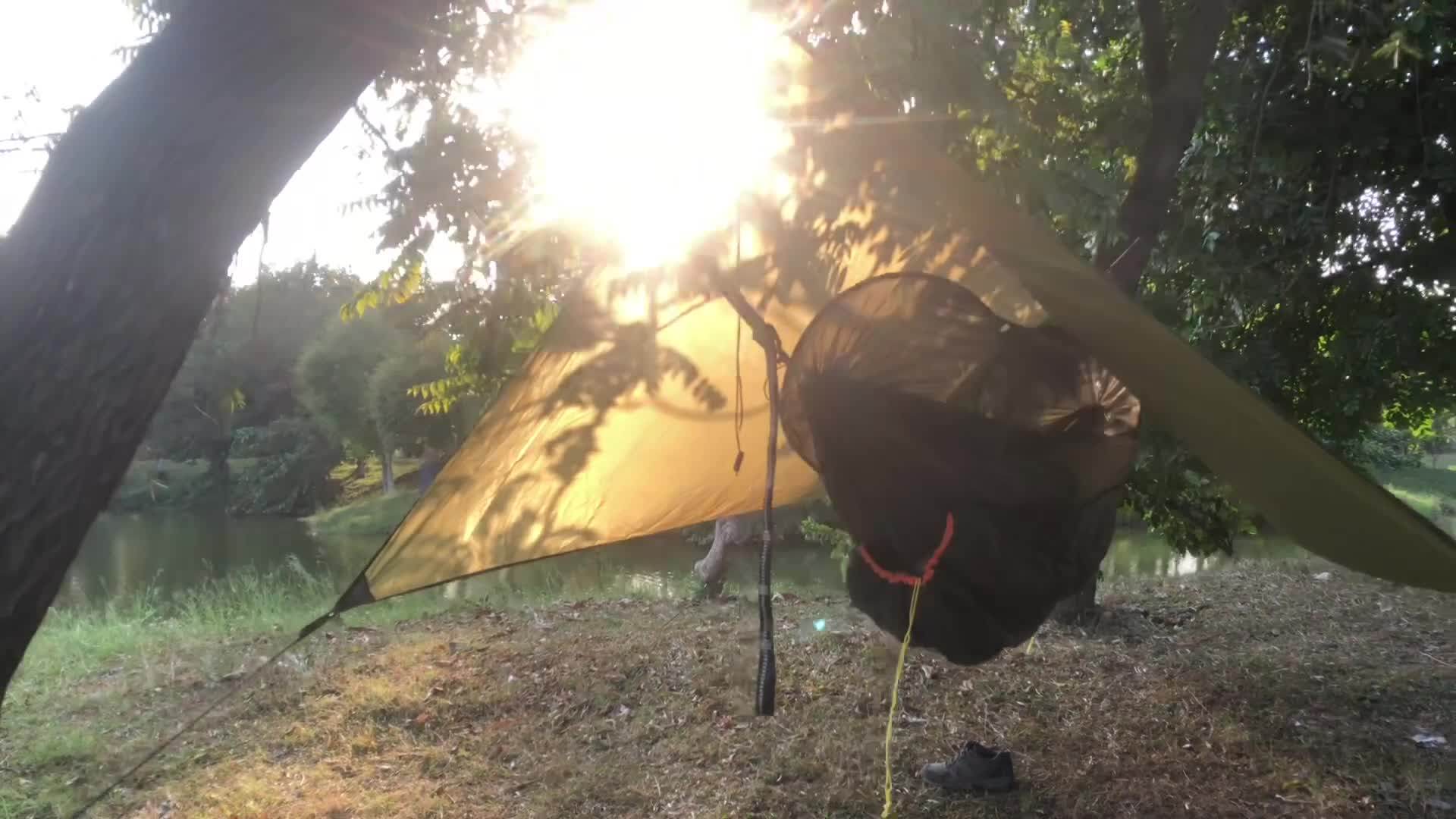 Hammock Rain Fly Tent Tarp Ultralight Camping Shelter,Hammock Flyer ...