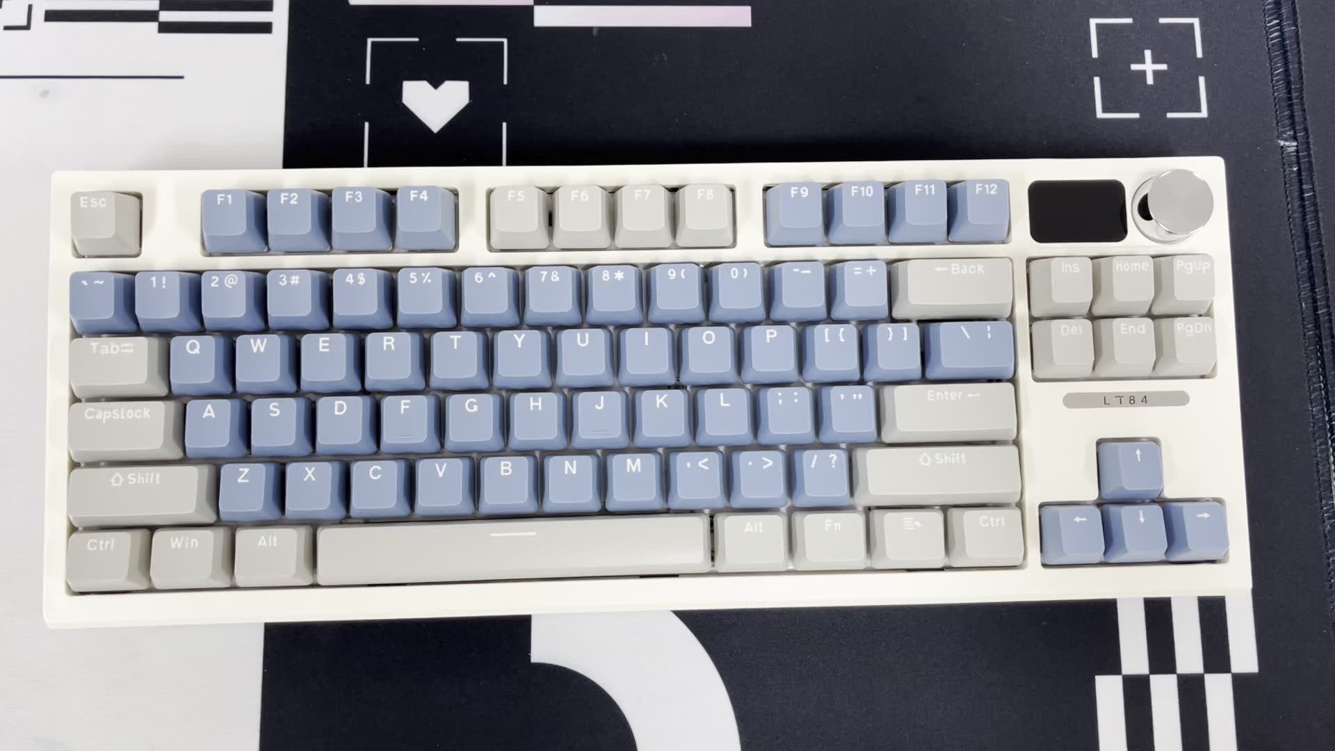 Langtu Lt84 Mechanical Keyboard Hot Swappable Rgb Wireless Tri-mode Sea ...