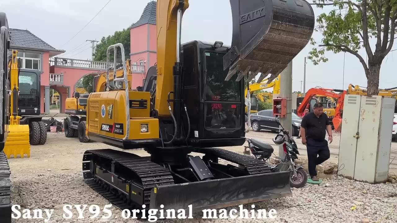 Sany Sy95c Pro Mini Usato Escavadora Original Design Low Price Used ...