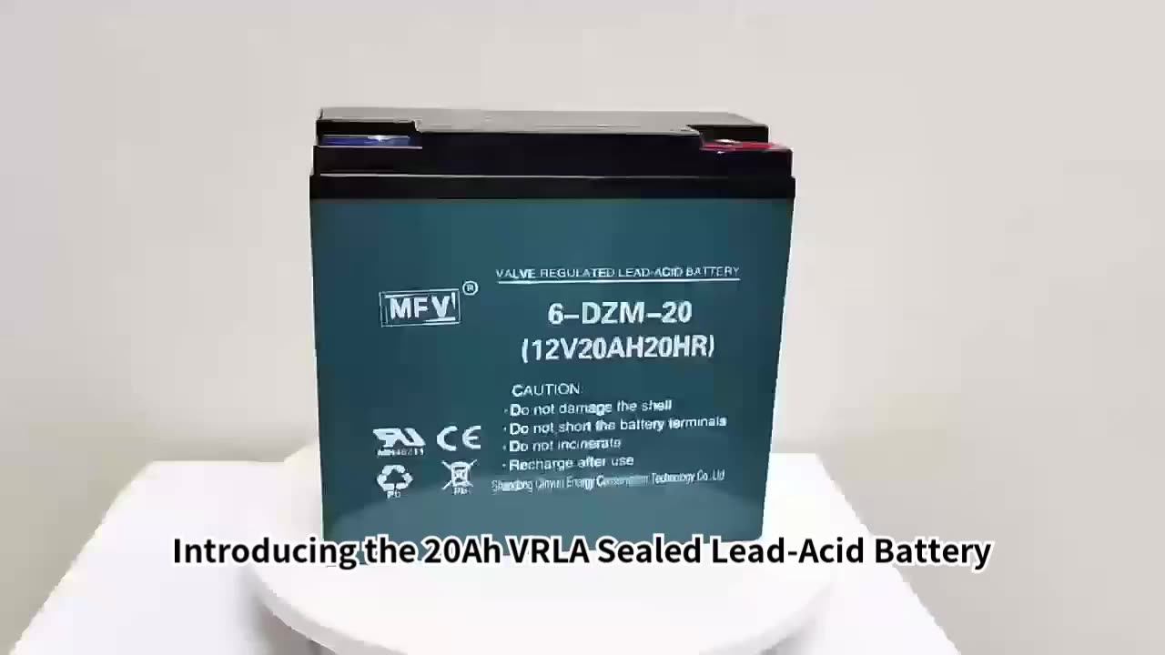 Premium 12v 20ah Hot Battery Vrla Rechargeable Lead-acid For Electric ...