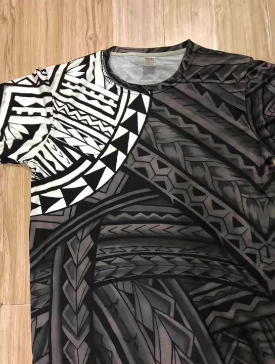 Upscale Good Looking Polynesian Samoa Tribal Style Printing T-shirt ...