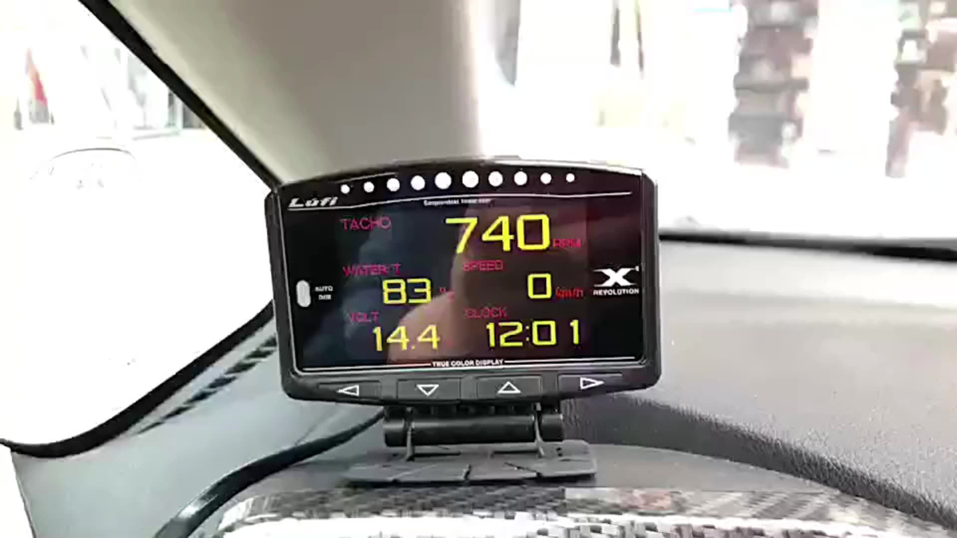 Navihua Car Smart Obd Ii Obd2 Auto Meter Speedometer Mini Lufi X1 ...