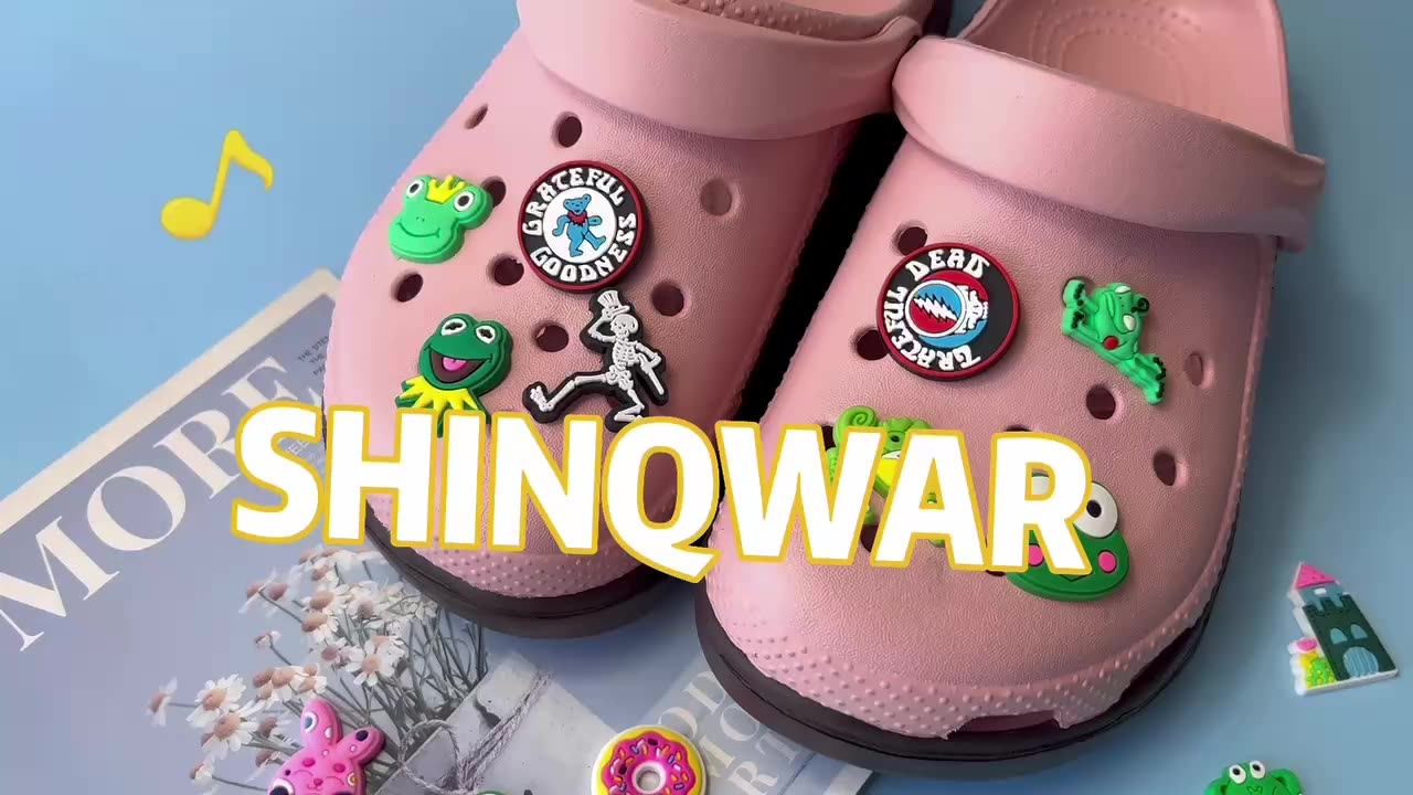 Fight Cancer Croc Charms Breast Cancer Awareness Pink Ribbon Croc Shoe ...