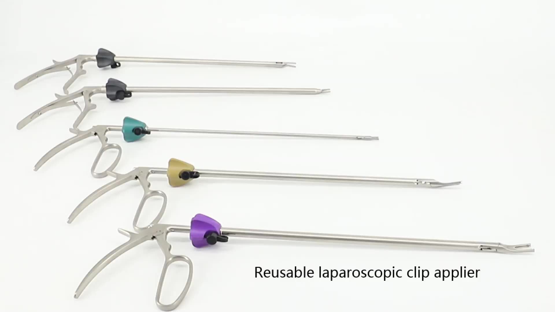 10mm Laparoscópica Clip Aplicador Para Titanio Ligadura Clips - Buy ...