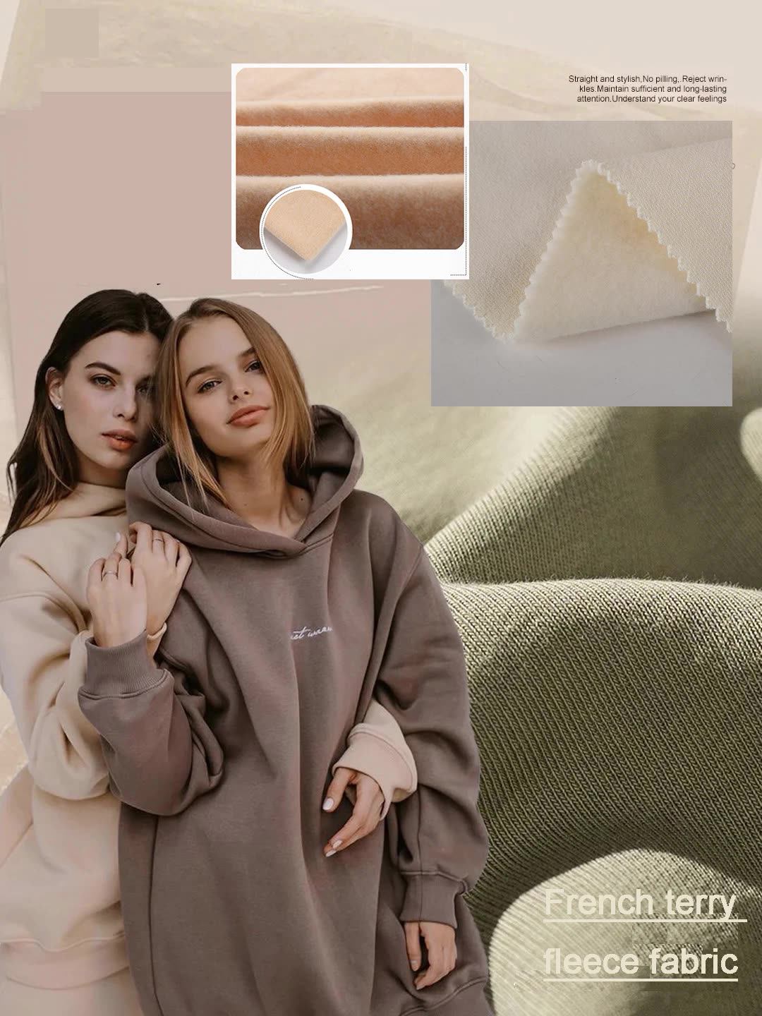 High Quality Out Door Terry Fleece Cvc 80% Cotton 20% Polyester Knitted ...